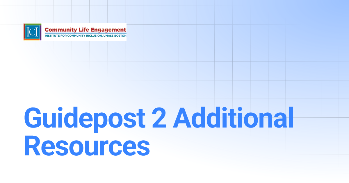 Guidepost 2 Additional Resources | CLE-Toolkit-old