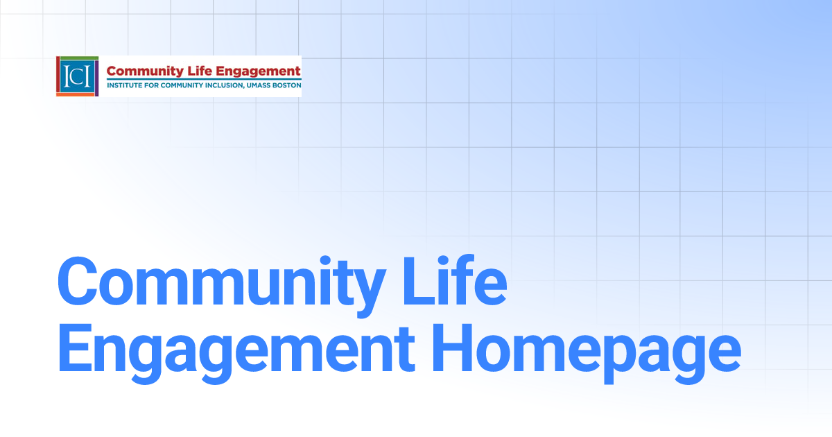 Community Life Engagement Homepage | CLE-Toolkit-old